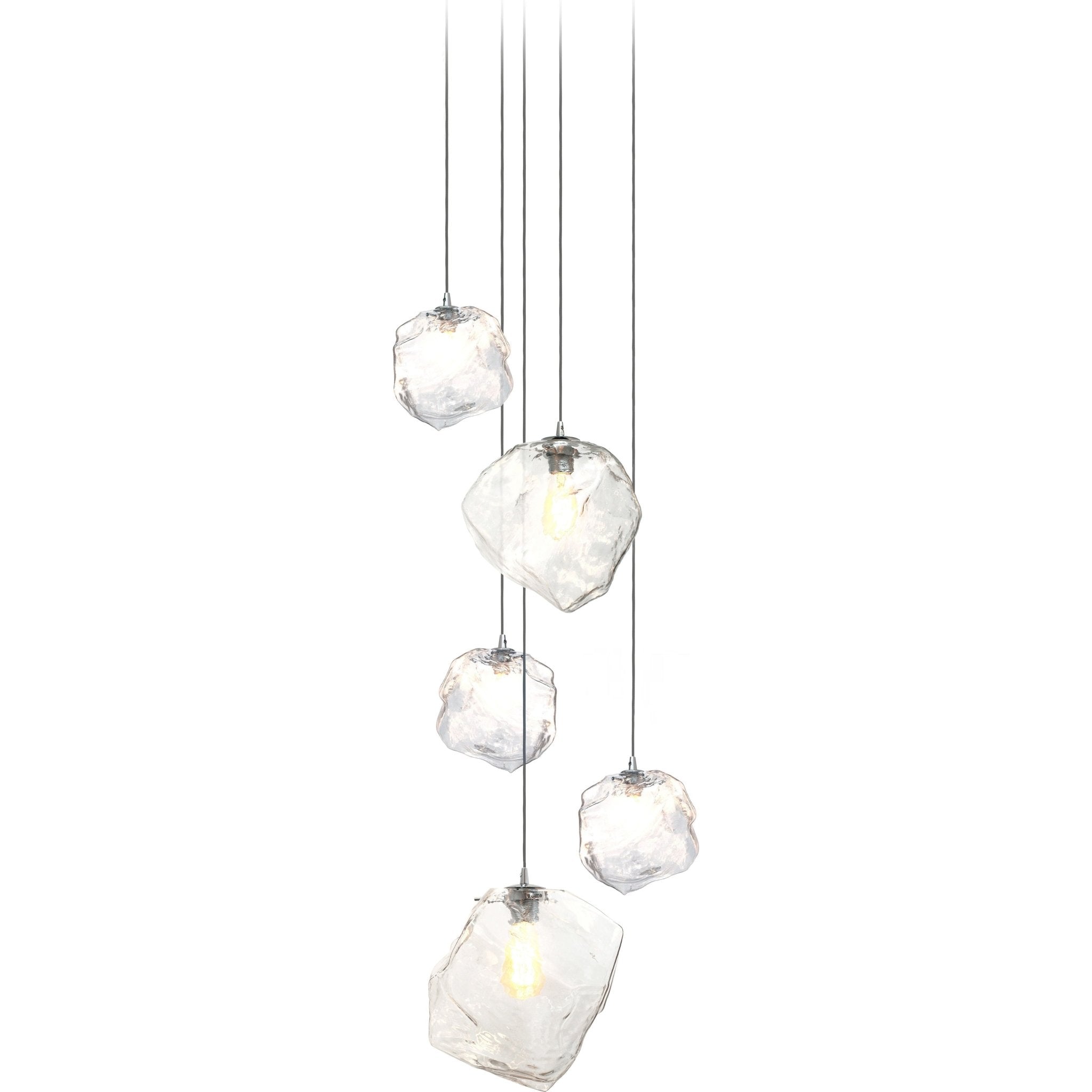 QUARTZ PENDANT LIGHT (5 LIGHTS) | AIRE Collection